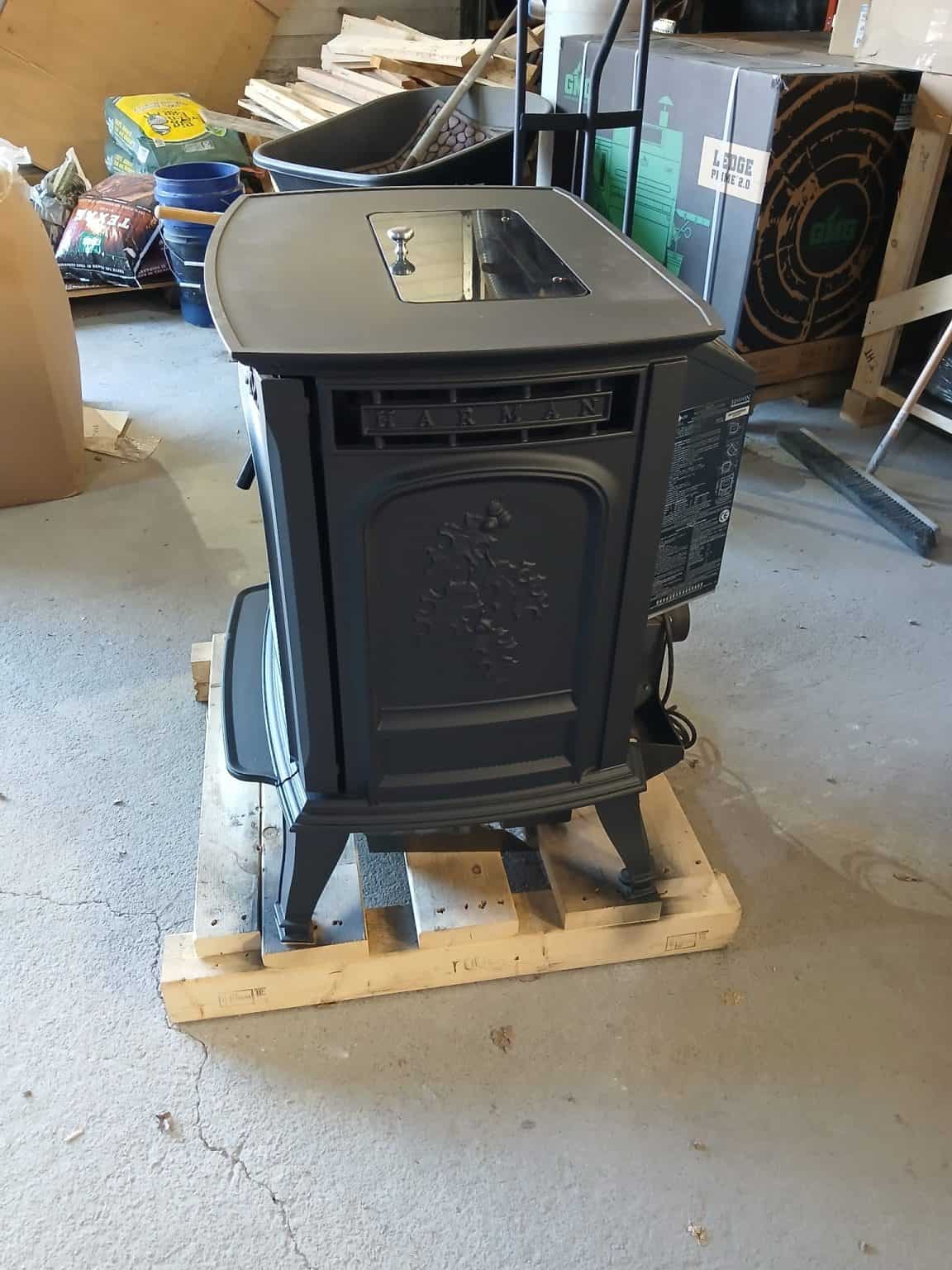 PREOWNED HARMAN XXV PELLET STOVE - The Stove Depot